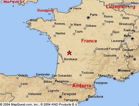 Angouleme Map